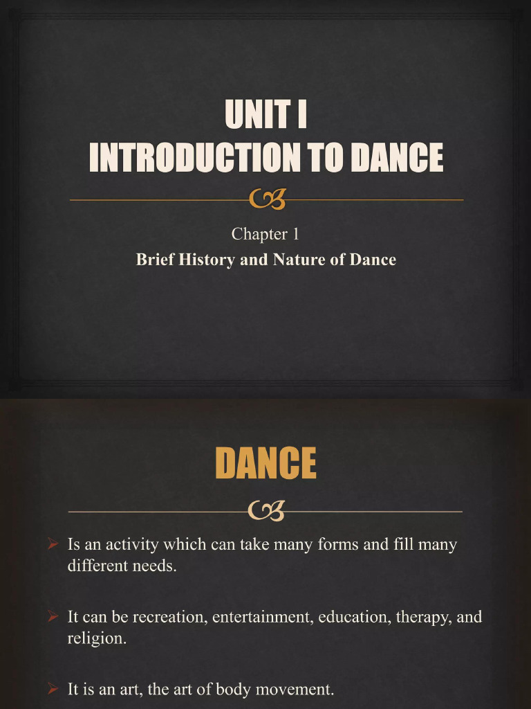 Intro Dance | PDF
