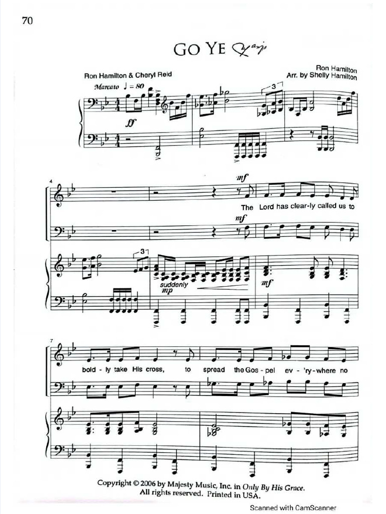 Go Ye Hamilton | PDF