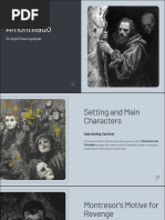 Character Analysis of Fortunato and Montresor | PDF
