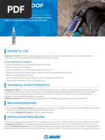 Mapegrout ME05 Technical Data Sheet | PDF | Concrete | Deep Foundation
