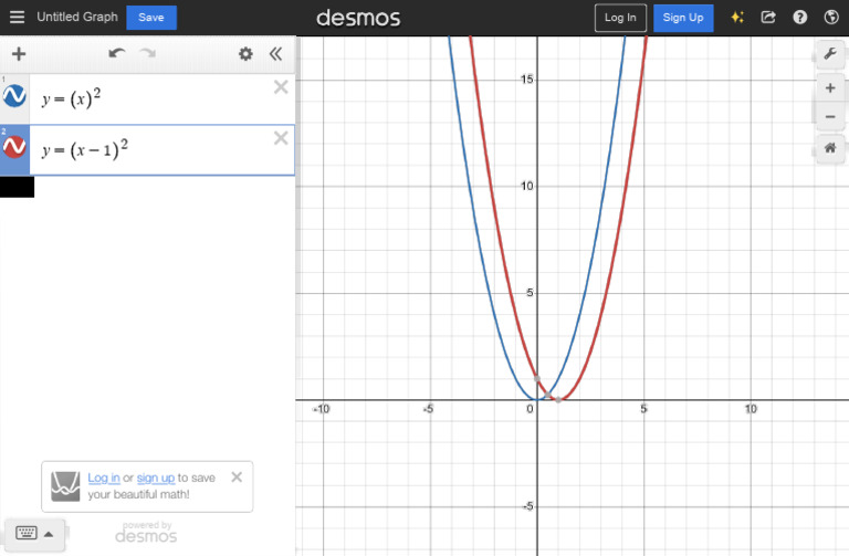 Desmos Graphing Calculator | PDF