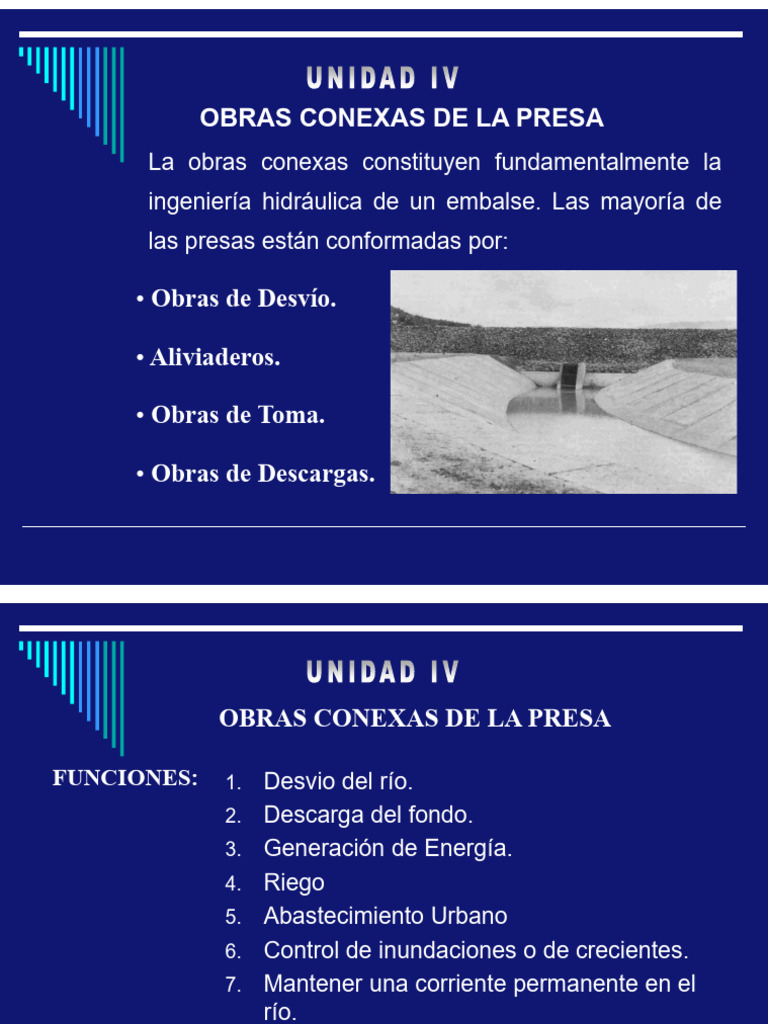 Obras Conexas | PDF | Represa | Reservorio
