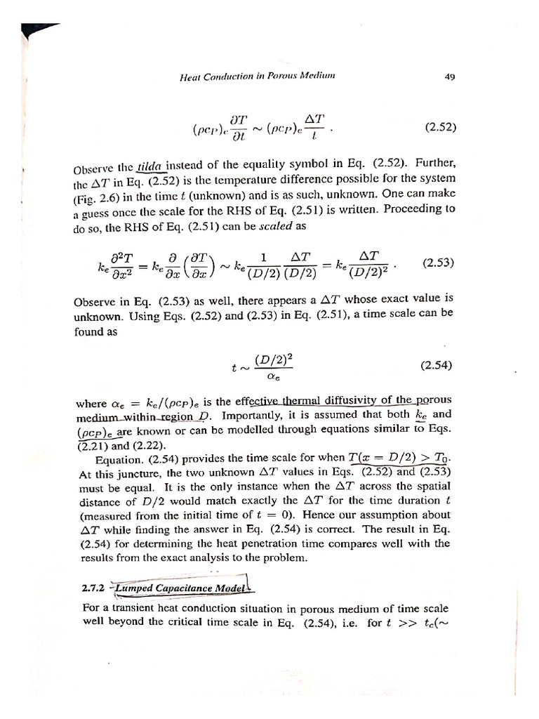 Lumped Capacitance Model | PDF