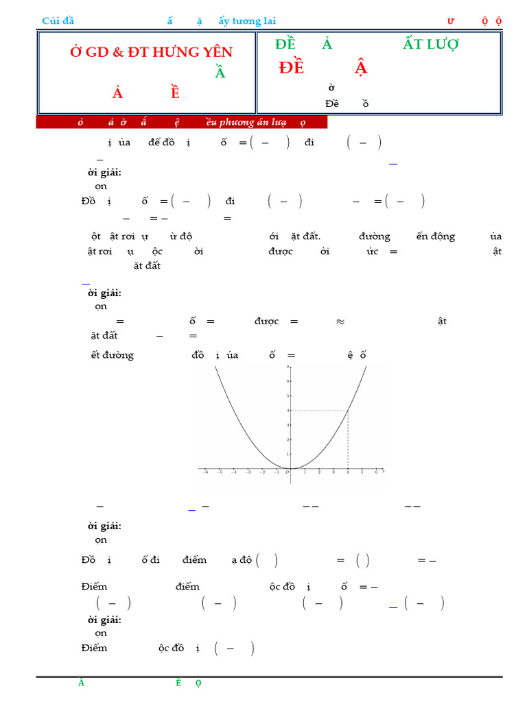10 - De on Gkii - Toan 9 - So 05 | PDF