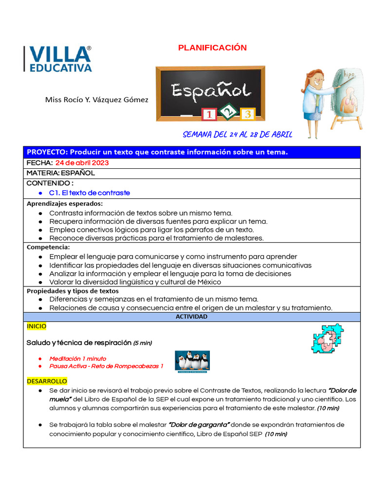 T3_S2_6TO._ESPAÑOL | PDF