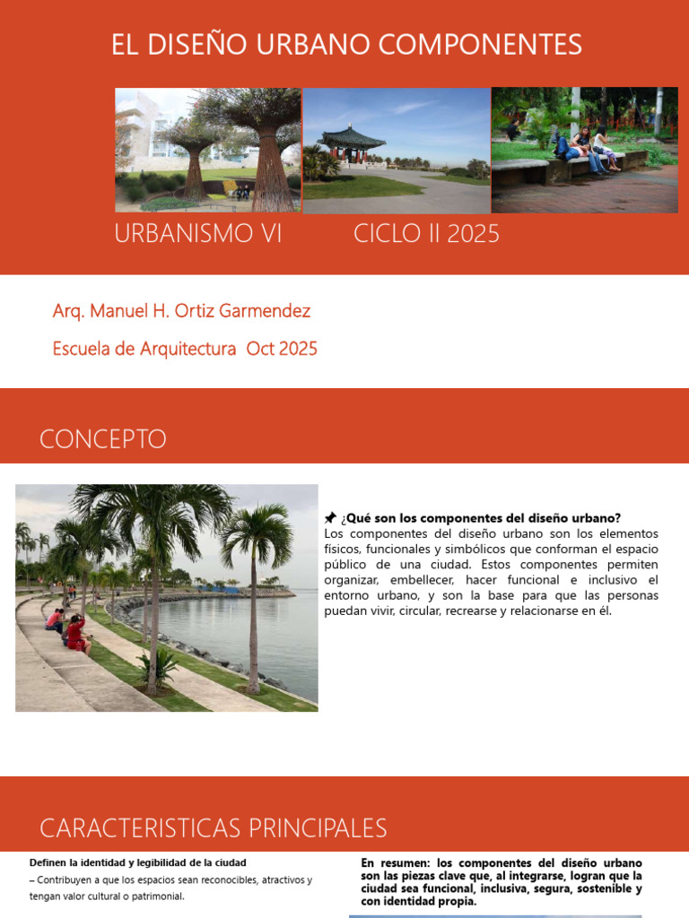 Arq. Garmendez COMPONENTES D.U._oct_2025[1] | PDF | Diseño urbano ...