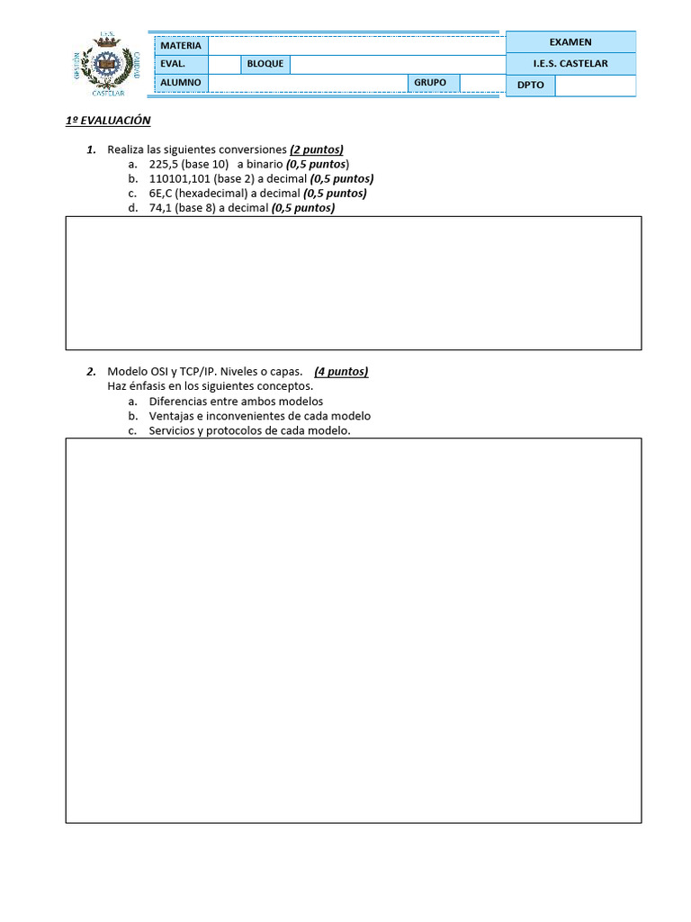 Convocatoria Ordinaria - SMR | PDF | Protocolos de internet | Informática