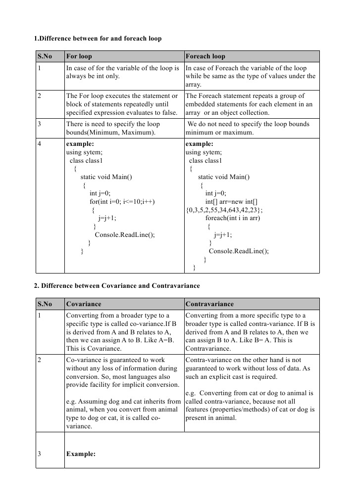 Dotnet Programming Concepts Difference FAQs-2 | PDF | Language Integrated Query | Data