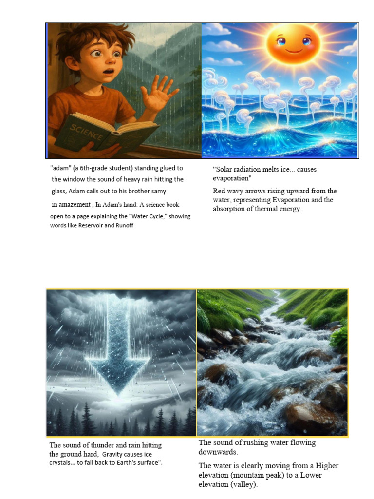 Water Cycle Story | PDF