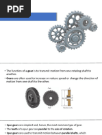Basic Gear Terminology and Calculations | PDF | Gear | Wear