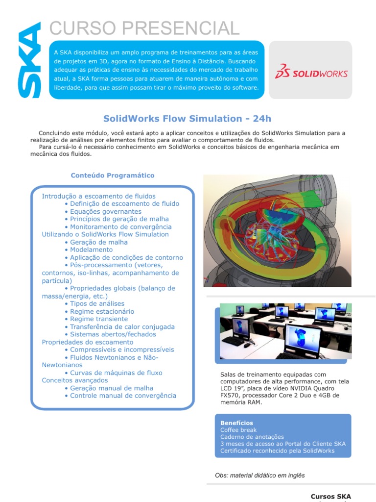 Solidworks 2012 Flow Simulation | PDF | Mecânica dos fluidos | Informática