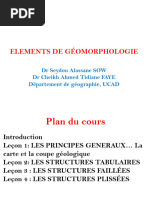Cours de Géomorphologie Générale | PDF | Structure de la Terre | Montagnes