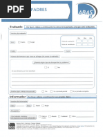 ABAS II - Cuadernillo Adulto | PDF