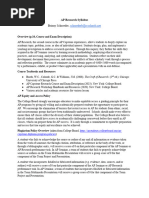 AP Seminar Exam Format and Lenses Guide | PDF | Argument | Cognition