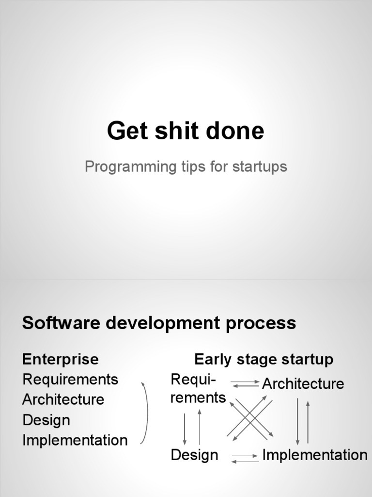 Get Shit Done | PDF | Java (Programming Language) | Java Script