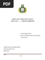TDCJ Offender Classification Plan | PDF | Prison | Parole