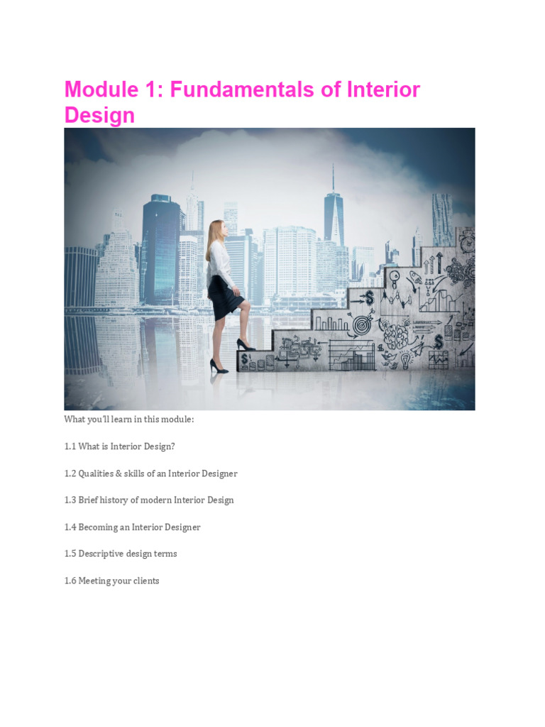 Fundamentals of Interior Design | PDF | Interior Design | Arts And ...