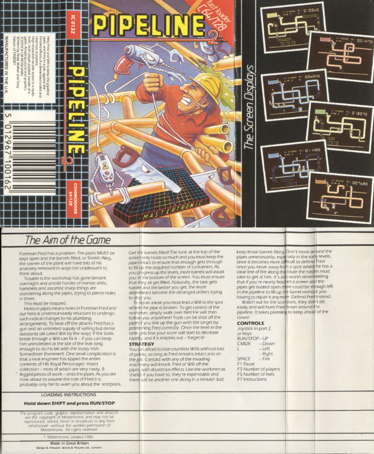Pipeline 2 1986 Mastertronic A | PDF