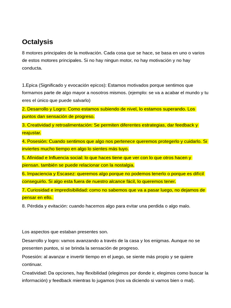 Octalysis | PDF