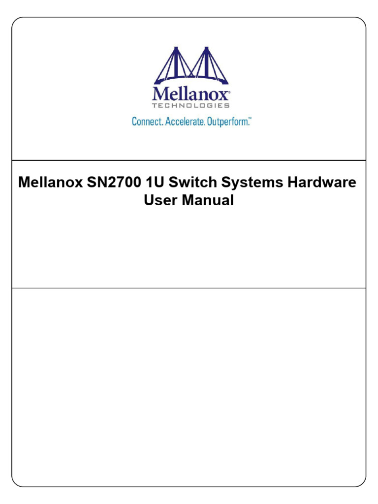 SN2700 Manual | PDF | Computer Network | Legal Liability