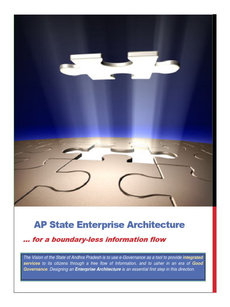 AP State Enterprise Architecture V3 | PDF | Enterprise Architecture ...
