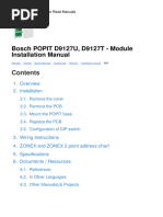 Bosch B299 POPEX Module Installation Guide | PDF | Electrical Connector ...