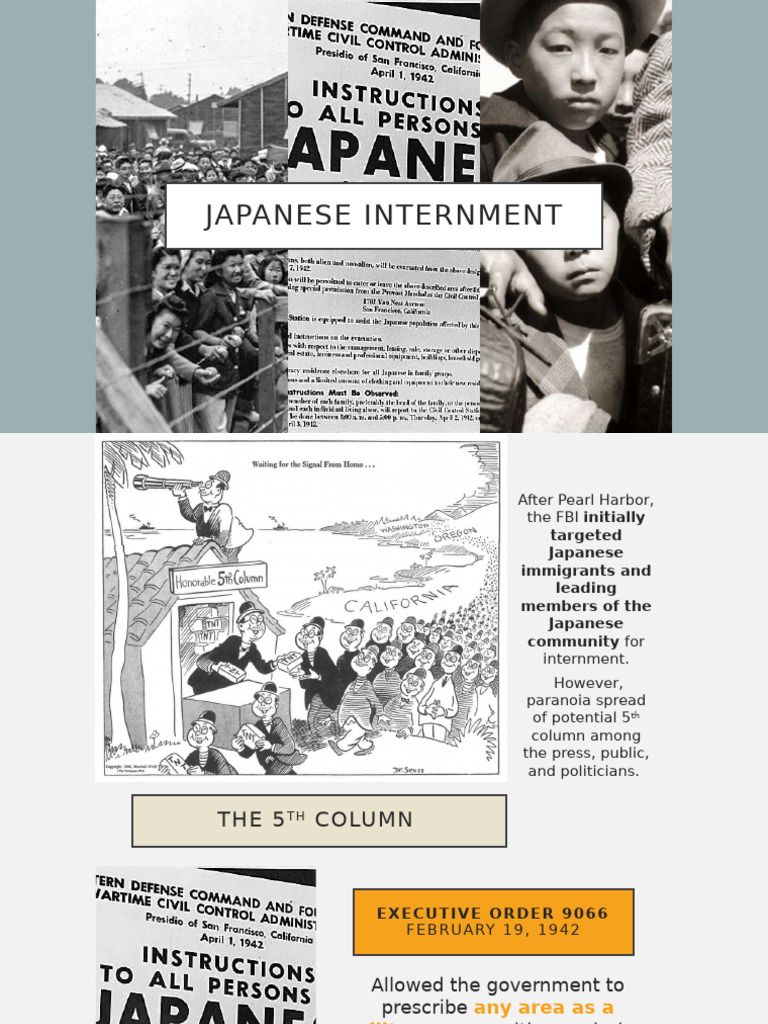 (HUSH) Japanese Internment and The Holocaust (2026) | PDF | Internment ...