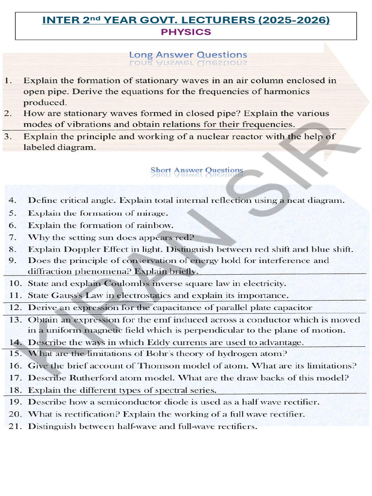 Govt Paper Vedantu | PDF | Electric Field | Capacitance