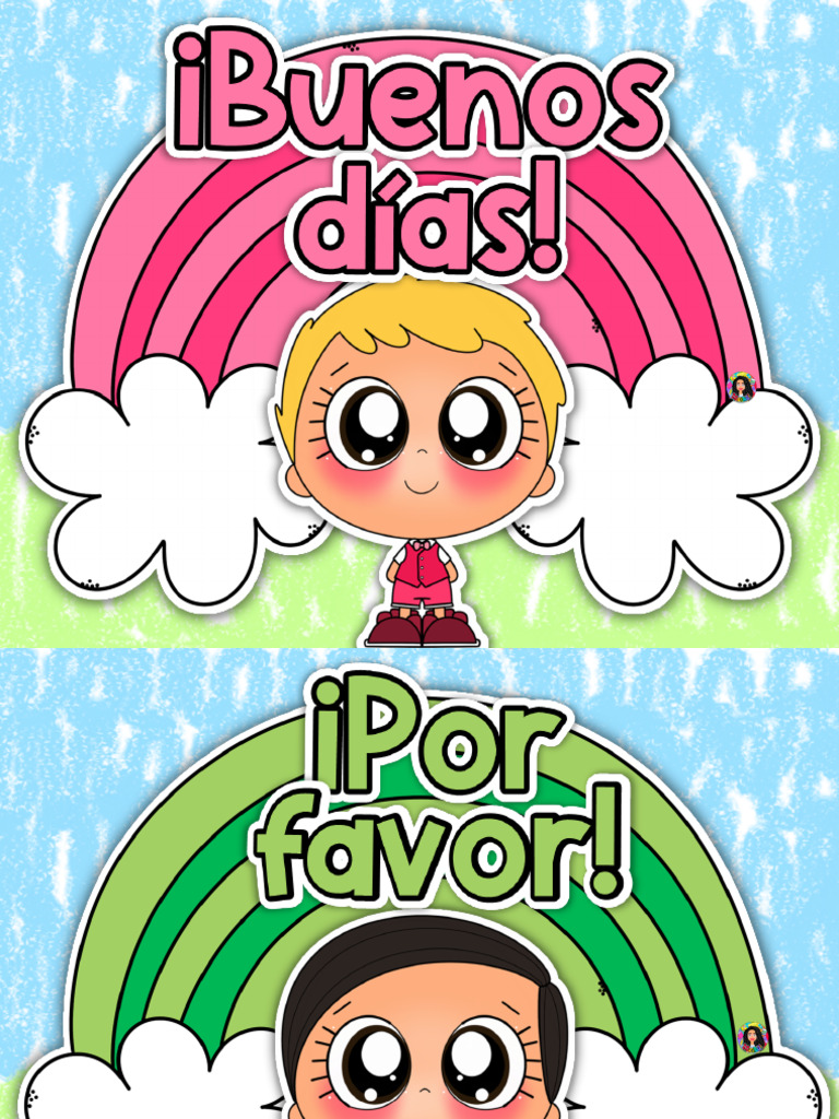 A038F3. Palabras Mágicas Arcoiris PDF | PDF