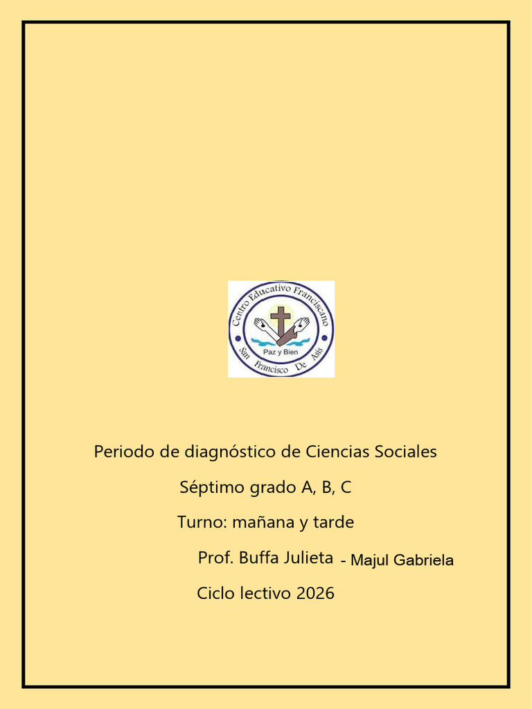 Diagnostico Cef 2026 PDF | PDF | Geografía | Ciencias Sociales