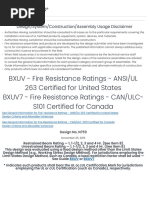 Fire-Resistance Ratings ANSI/UL 263 Guide | PDF | Concrete ...