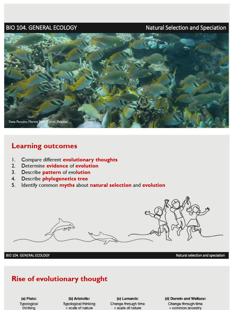 General_Ecology_Natural_Selection_Speciation | PDF | Natural Selection ...