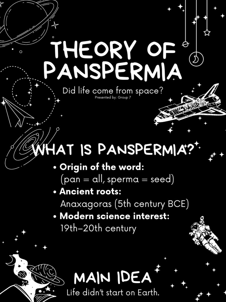 Theory of Panspermia PDF | PDF | Solar System | Natural Sciences