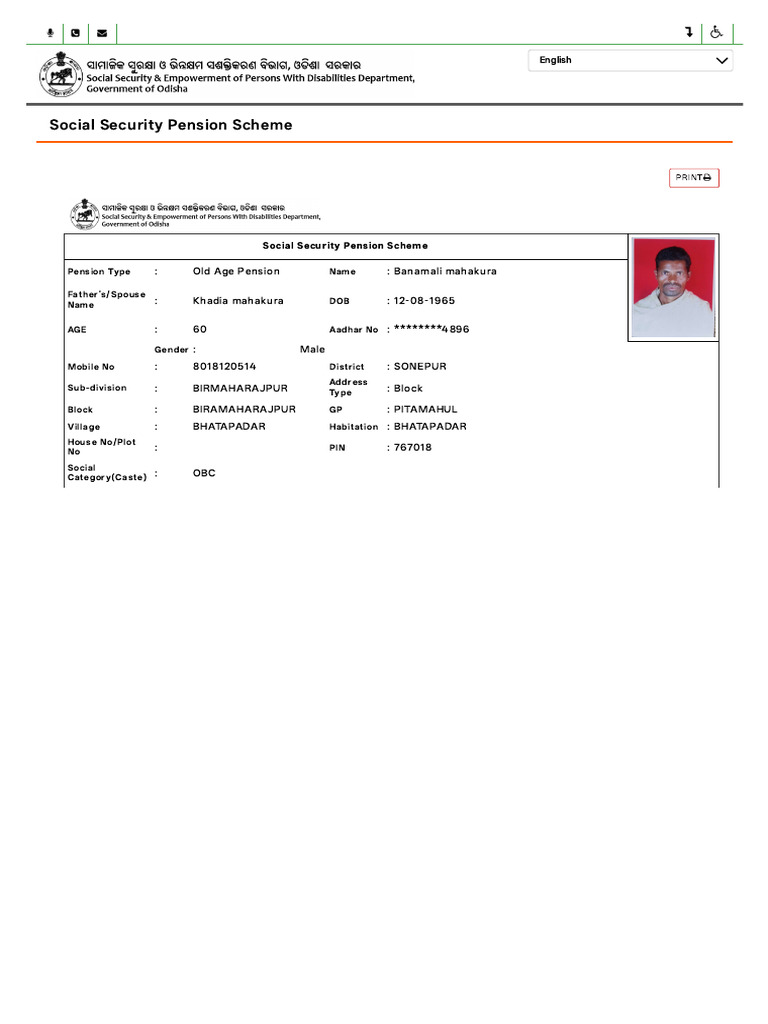 SSEPD - Social Security & Empowerment of Persons With Disabili... | PDF ...