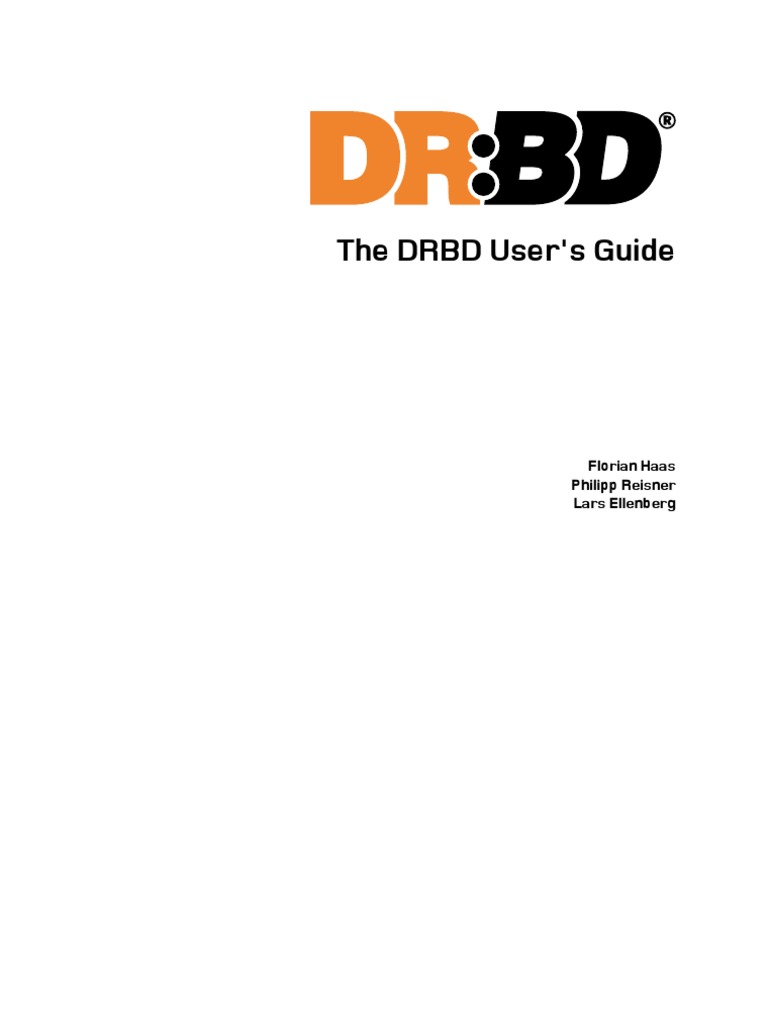 Drbd Users Guide Pdf Replication Computing Communications Protocols 0787