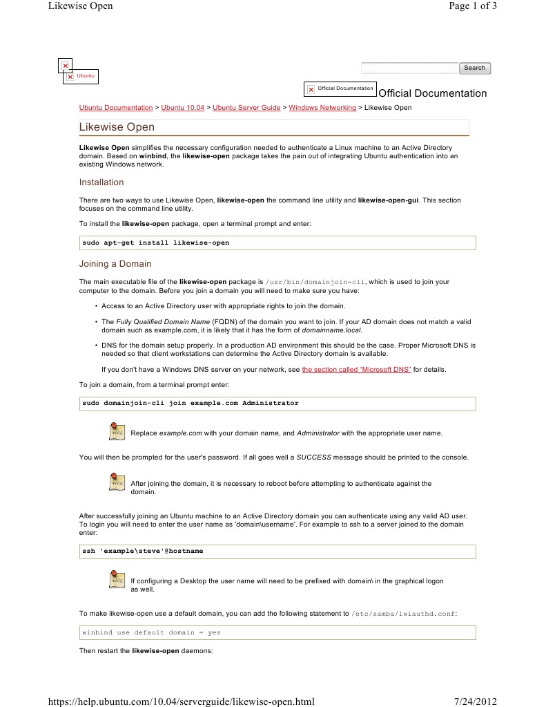 Likewise Open | PDF | Domain Name System | Active Directory