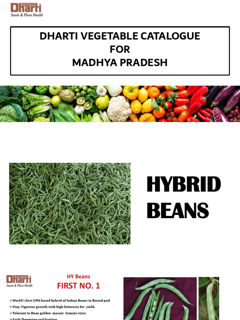 MP_Dharti Vegetables Catalogue | PDF | Sowing | Plants