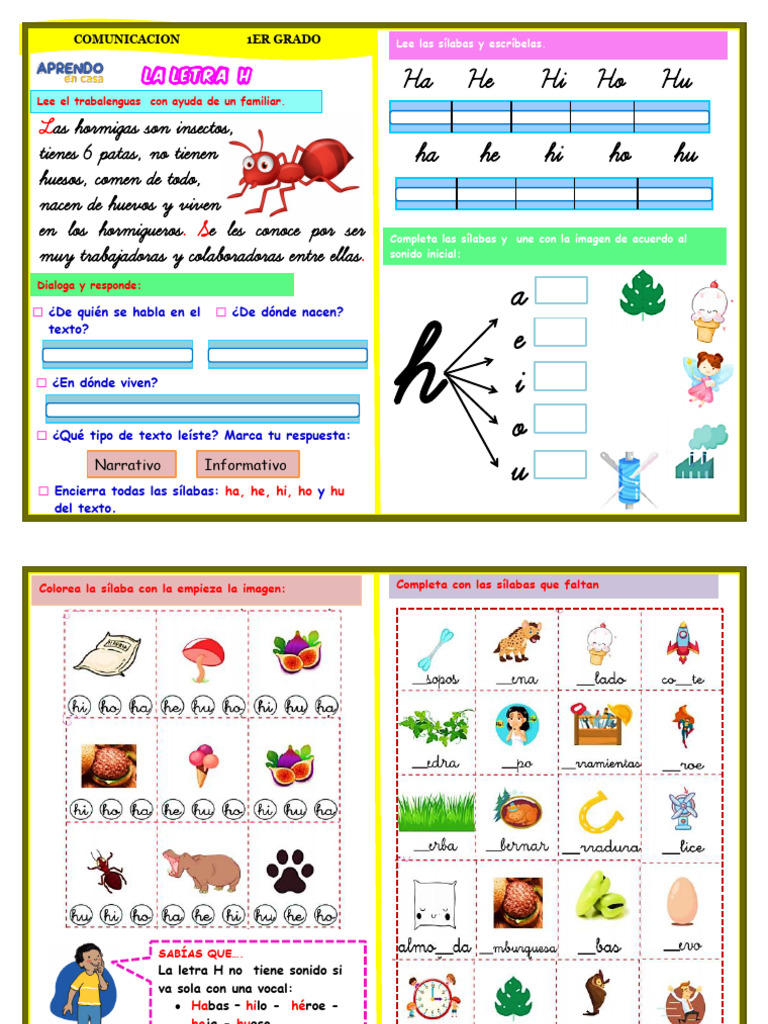 La Letra H | PDF