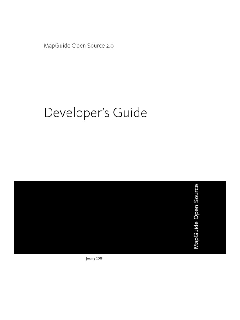 MapGuide Open Source Developer Guide | PDF | Web Browser | World Wide Web