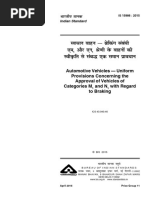 MFDD Formula for Braking Tests | PDF | Brake | Vehicles