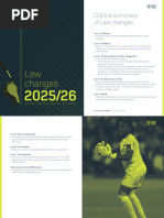 Touch Football Referee Signals Guide | PDF | Touchdown | Hand