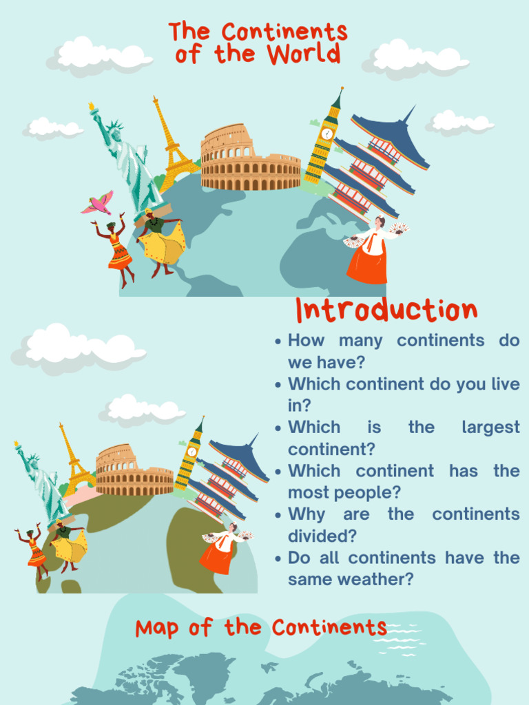 The Continents of The World | PDF