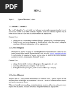 Cc Format for Formal Letters | PDF | Punctuation | Communication