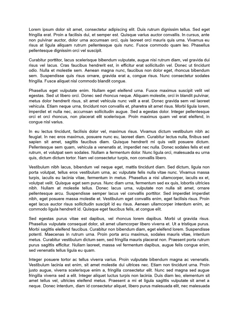 Lorem lipsum 1. | PDF