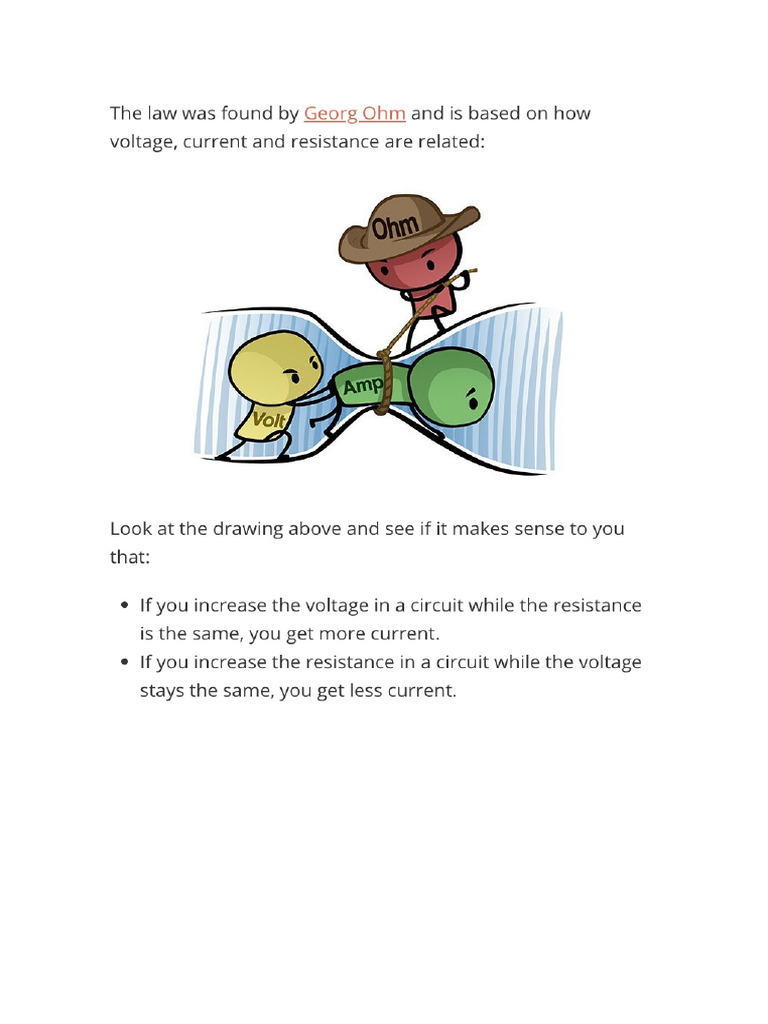 Ohm's Law | PDF