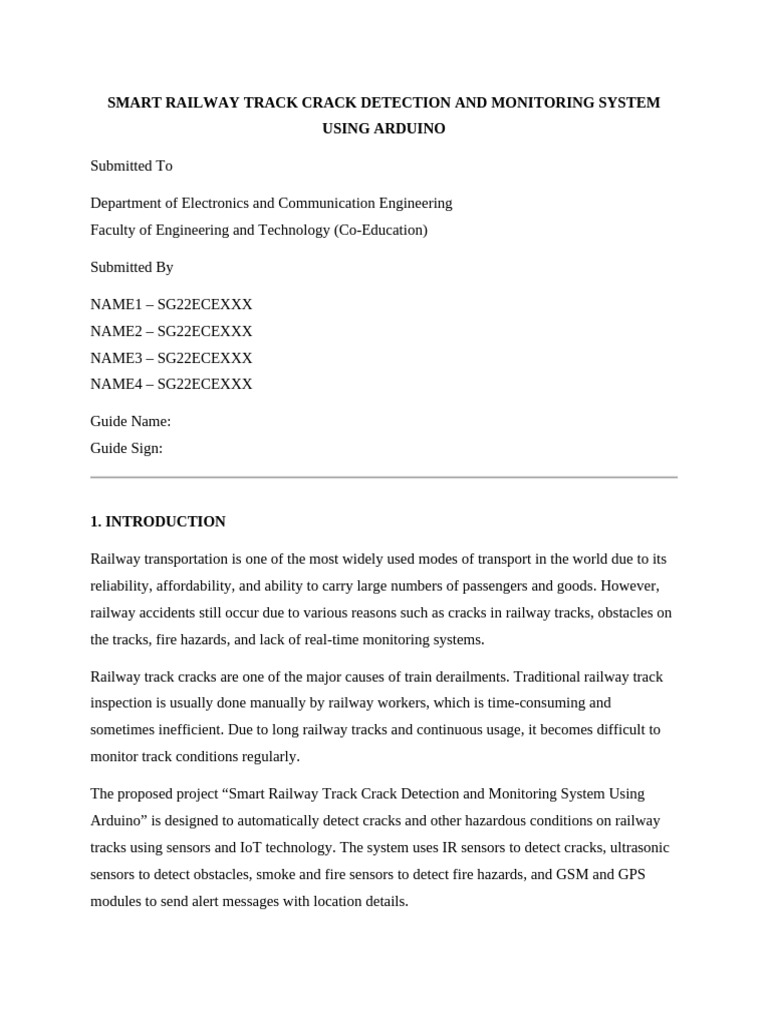 2k26 - Sys - Smart Railway Track Crack Detection and Monitoring System ...
