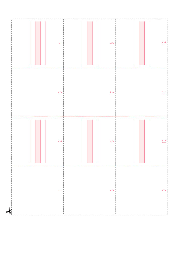 Plantilla Mini Libro | PDF