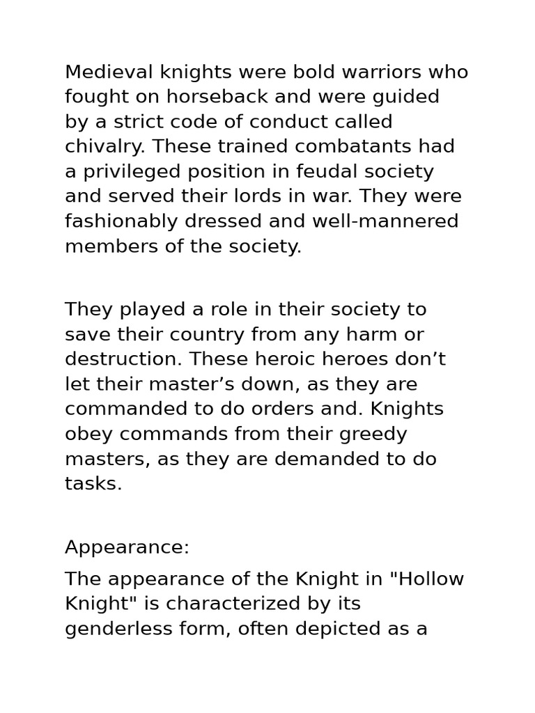 Medieval Knights Were Bold Warriors Who Fought on Horseback and Were ...