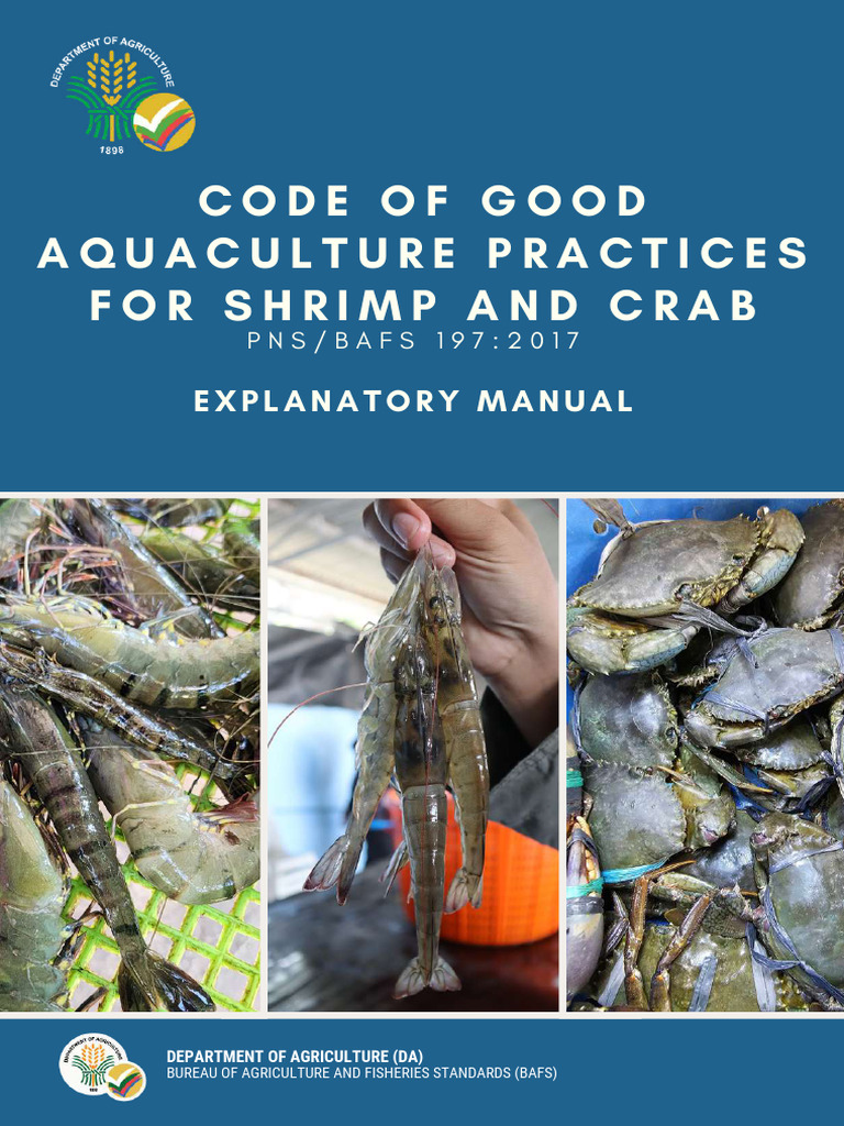 EM Code of GAqP Shrimp and Crab | PDF | Aquaculture | Waste Management