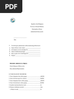 SARS Travel Logbook Template 2024 | PDF